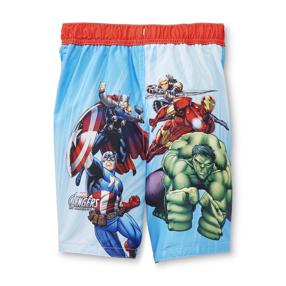 Marvel The Avengers Toddler Boy's Swim Trunks