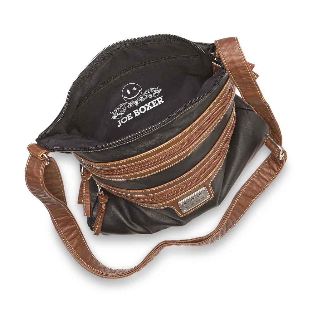 Joe Boxer Junior's Bond Street Crossbody Bag - Faux Leather