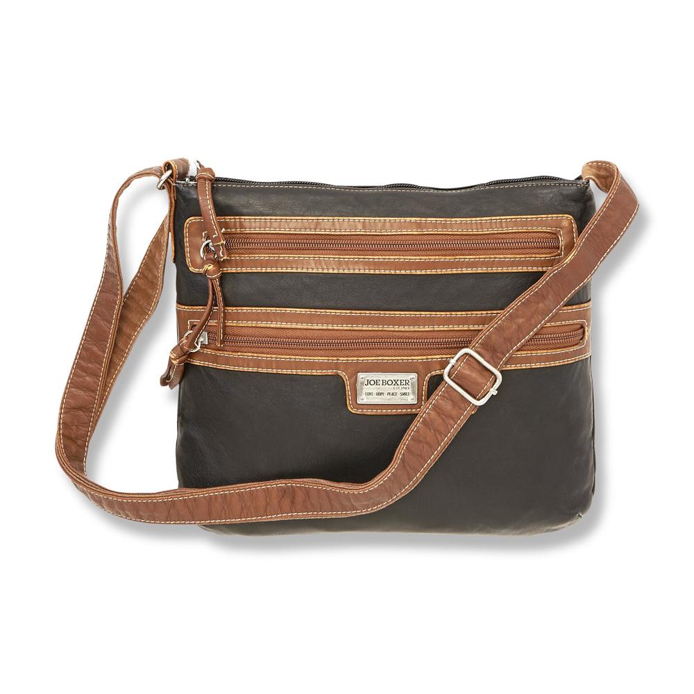 Joe Boxer Junior's Bond Street Crossbody Bag - Faux Leather