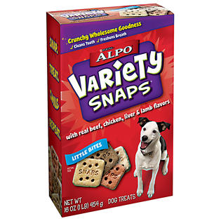 Alpo Variety Snaps Little Bites Dog Treats 16 oz. Box