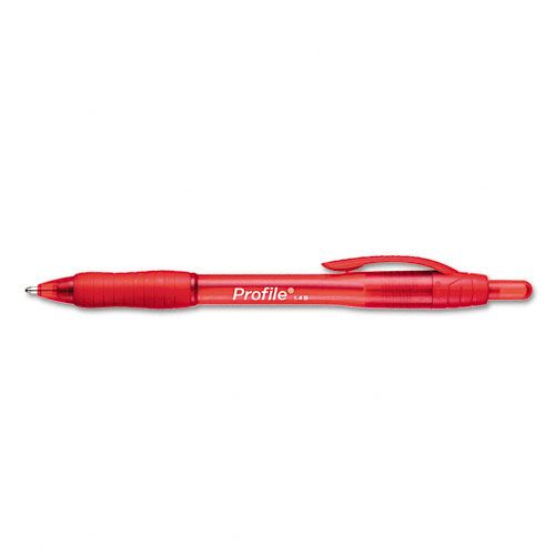 Paper-Mate PAP89467 Profile Ballpoint Retractable Pen Red Ink Bold Dozen