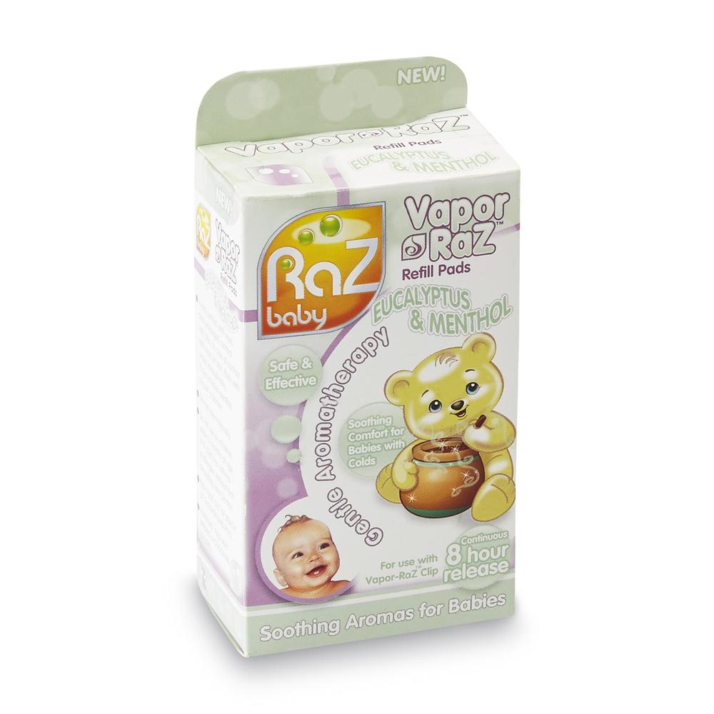 RaZbaby Vapor-RaZ Eucalyptus/Menthol Refill Pads