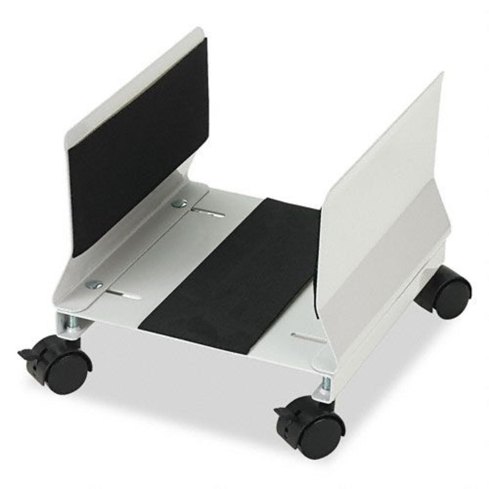 Innovera Mobile CPU Stand, 7-3/4x9-3/4x10-5/8, Light Gray