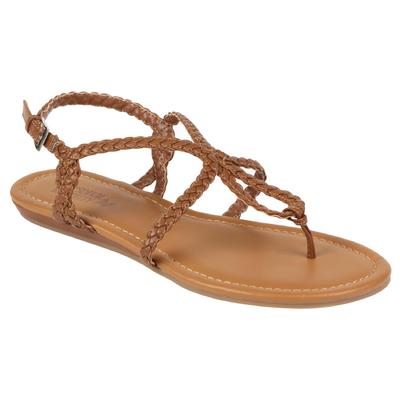Personal Identity Women's Skipper Cognac Thong Sandal