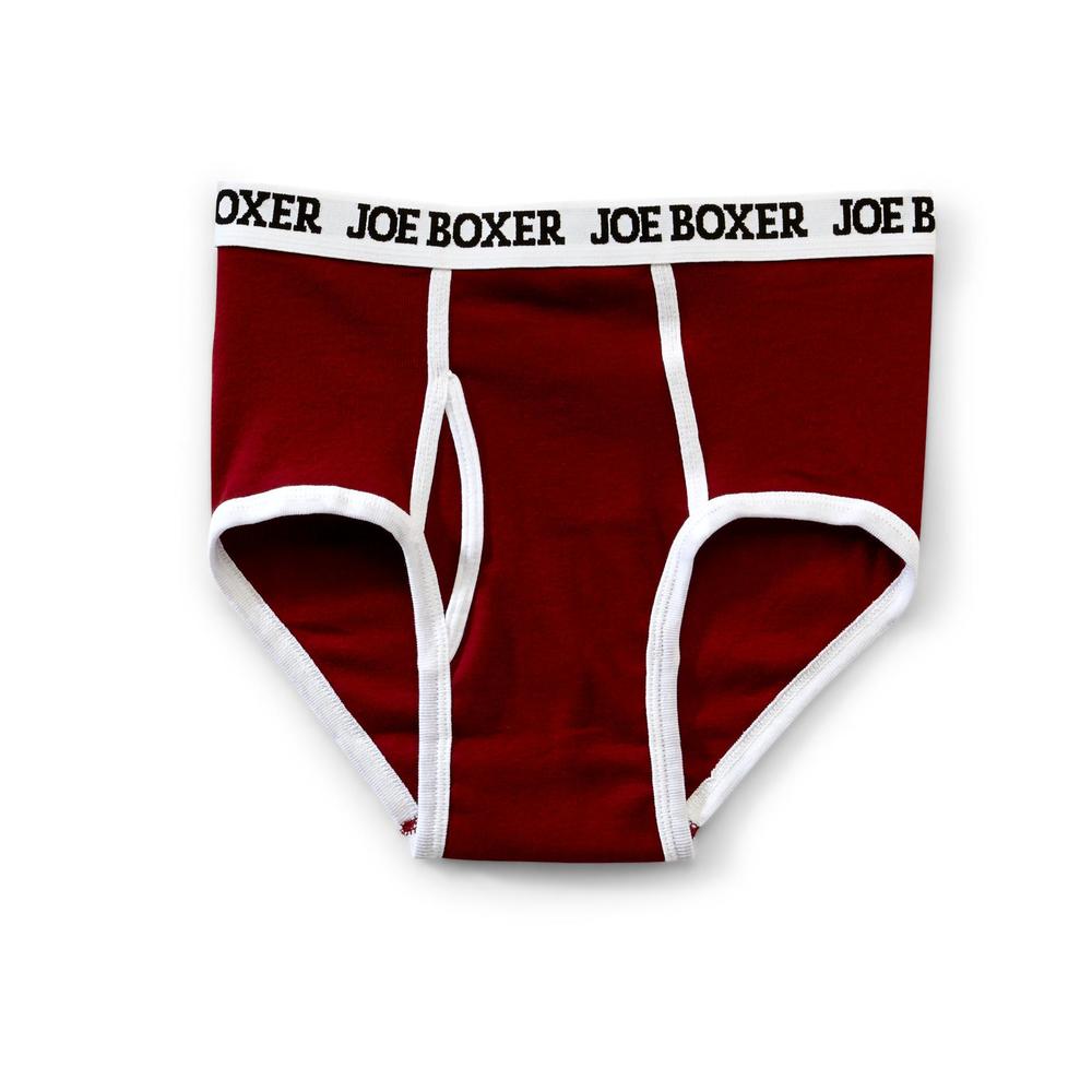 Joe Boxer Men's 4-Pairs Ringer Briefs
