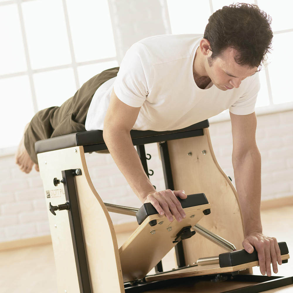 MERRITHEW™ Split-Pedal Stability Chair™ with Handles