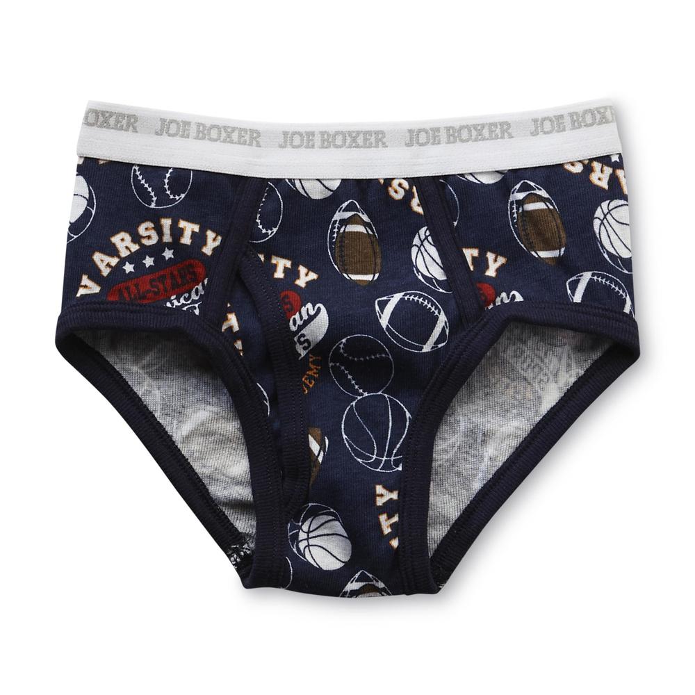 Joe Boxer Boy's 5 Pk Cotton Brief Underwear