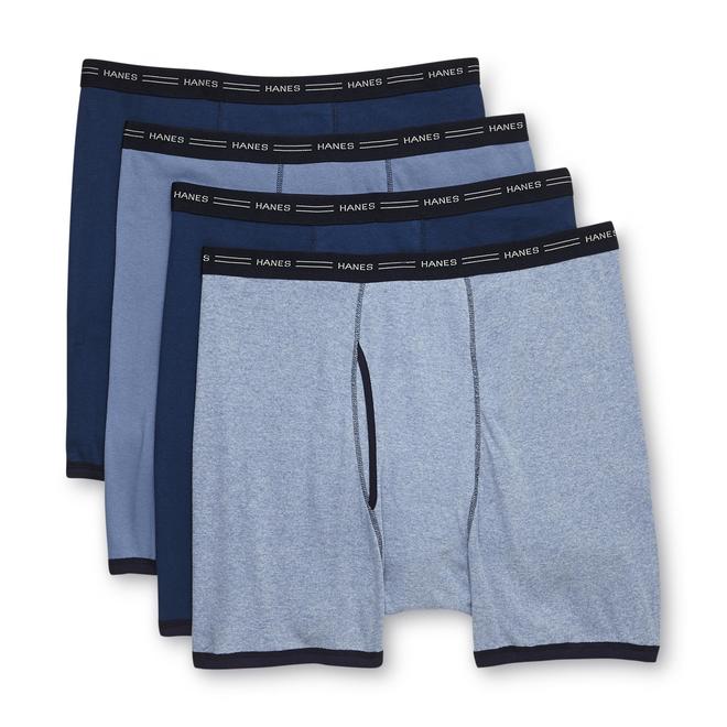 Hanes Men's Comfort Flex Waistband Ringer Boxer Briefs - 4 Pack