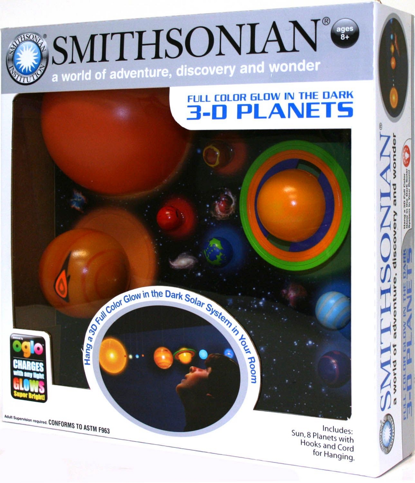 Smithsonian 3-D Glowing Solar System