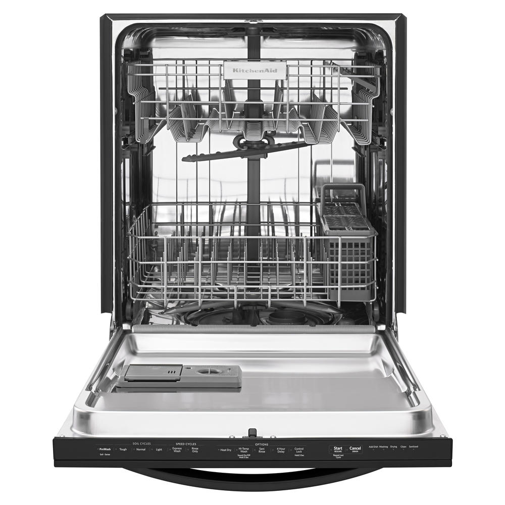 KitchenAid KDTE104DSS 24-in. Built-in Dishwasher w/ Concealed Controls ...