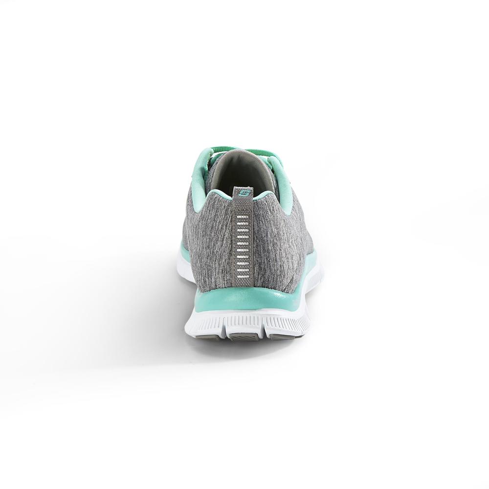 Skechers Women's Next Generation Running Athletic Shoe - Grey/Mint