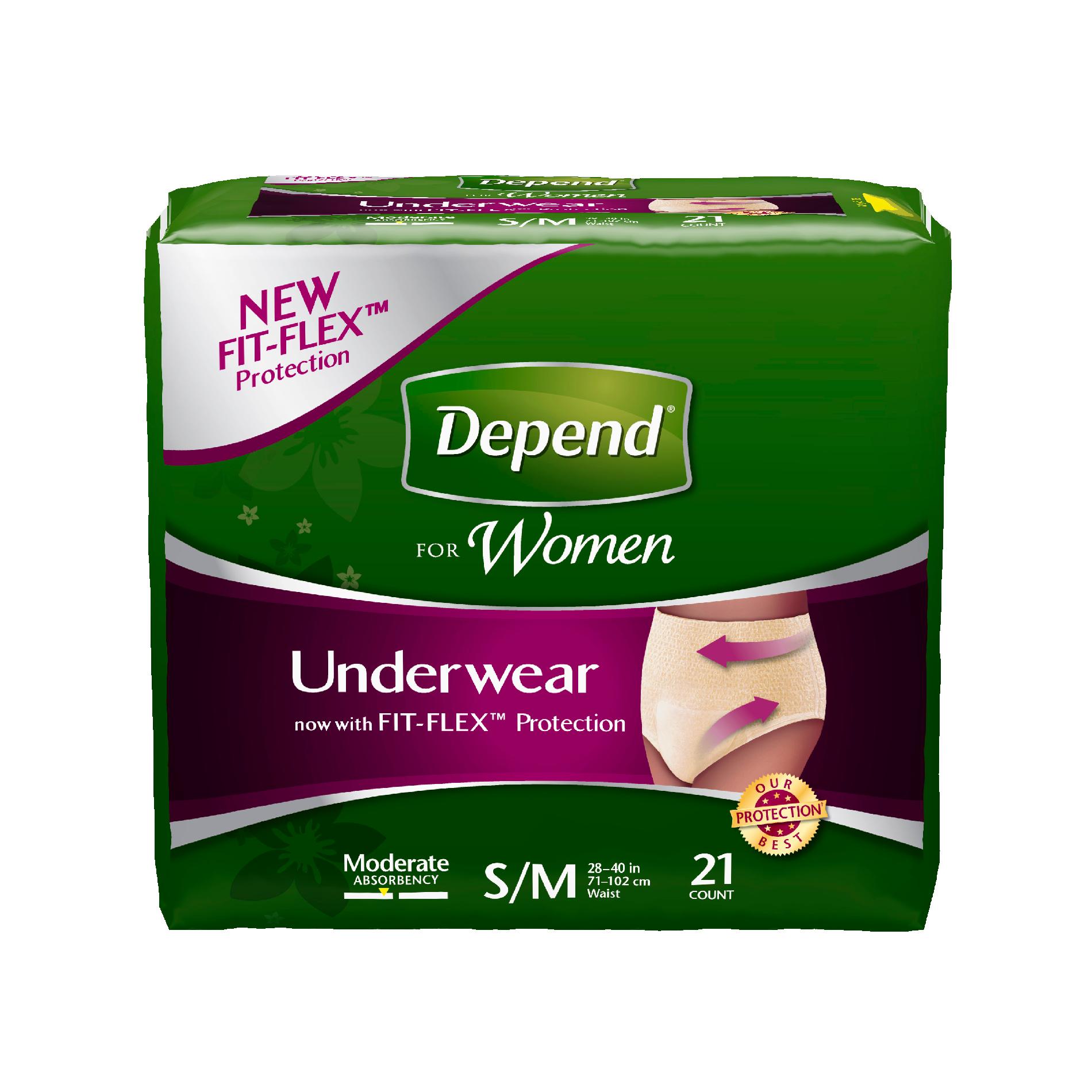 UPC 036000385359 - Depend FIT-FLEX Incontinence Underwear for Women ...