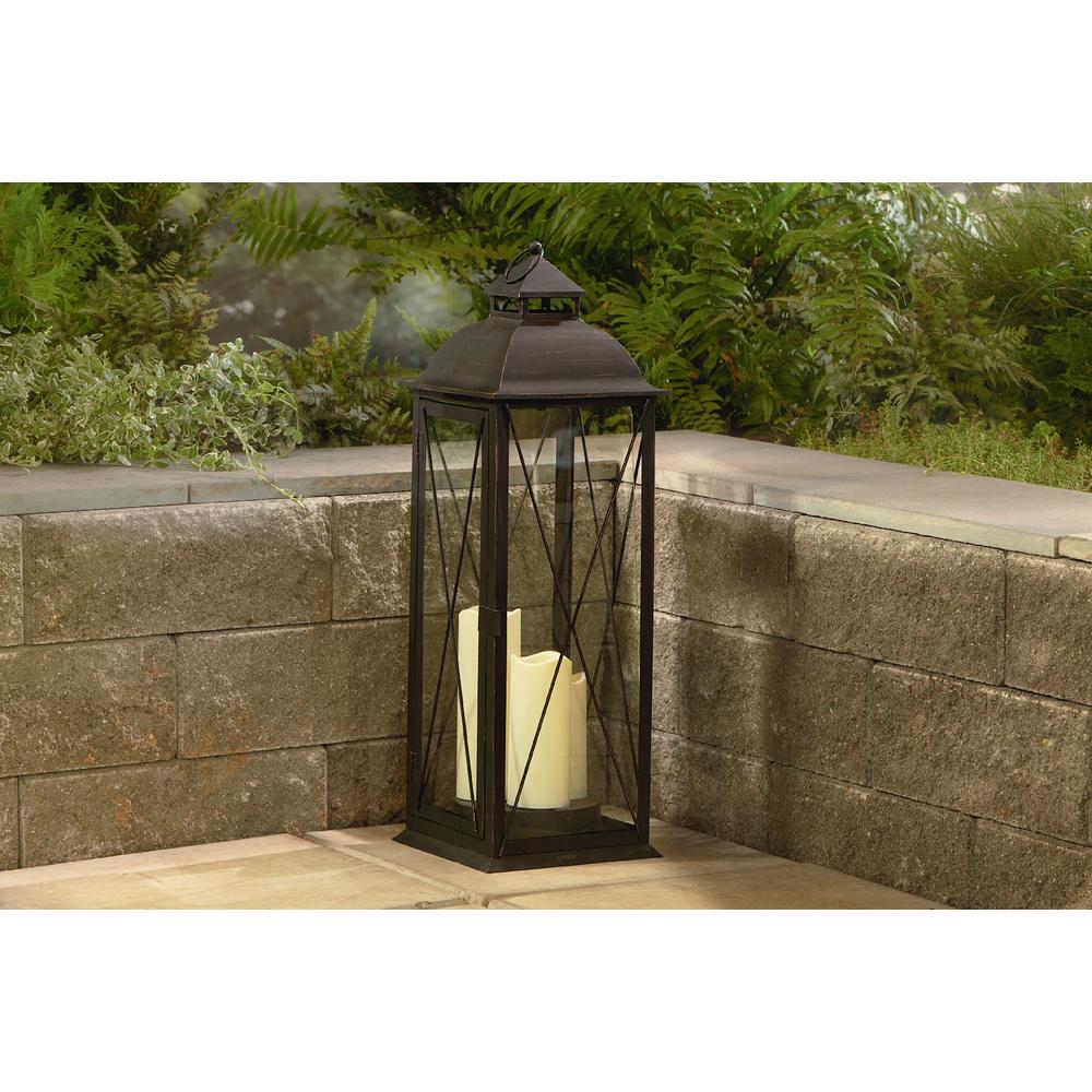 Extra Large Lantern With LED Candles