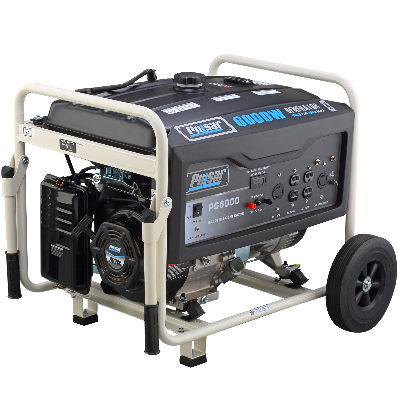 Pulsar PG6000 6000w Portable Generator
