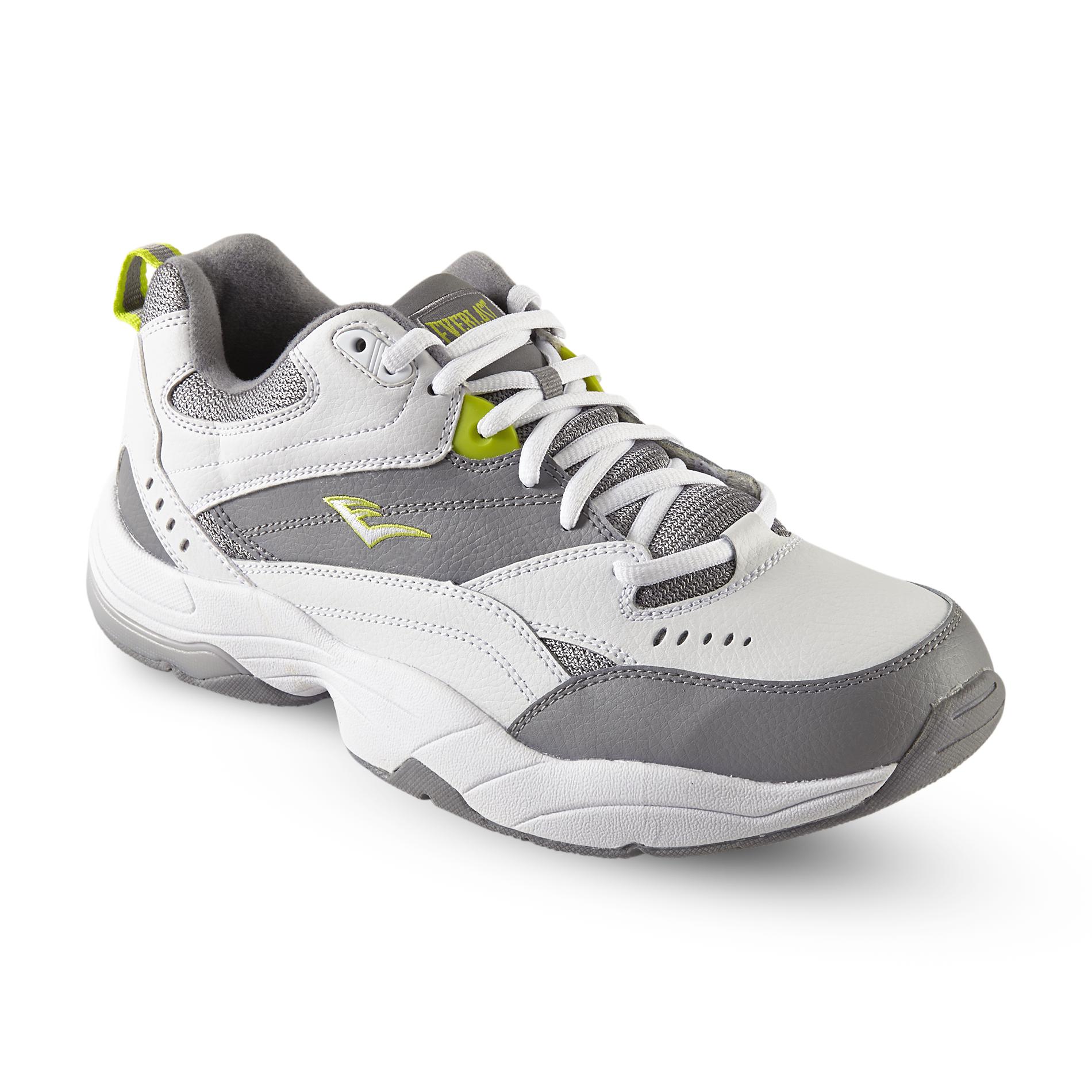 Everlast® Sport Men's Louis Grey/White/Lime Lace-Up Athletic Shoe ...
