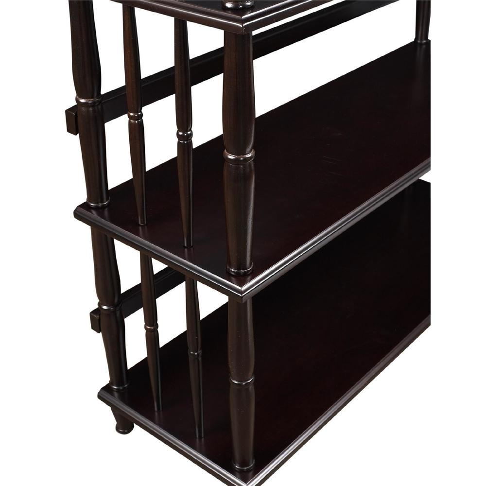 Daysha 4-Shelf Spindle Leg Bookcase Multiple Colors