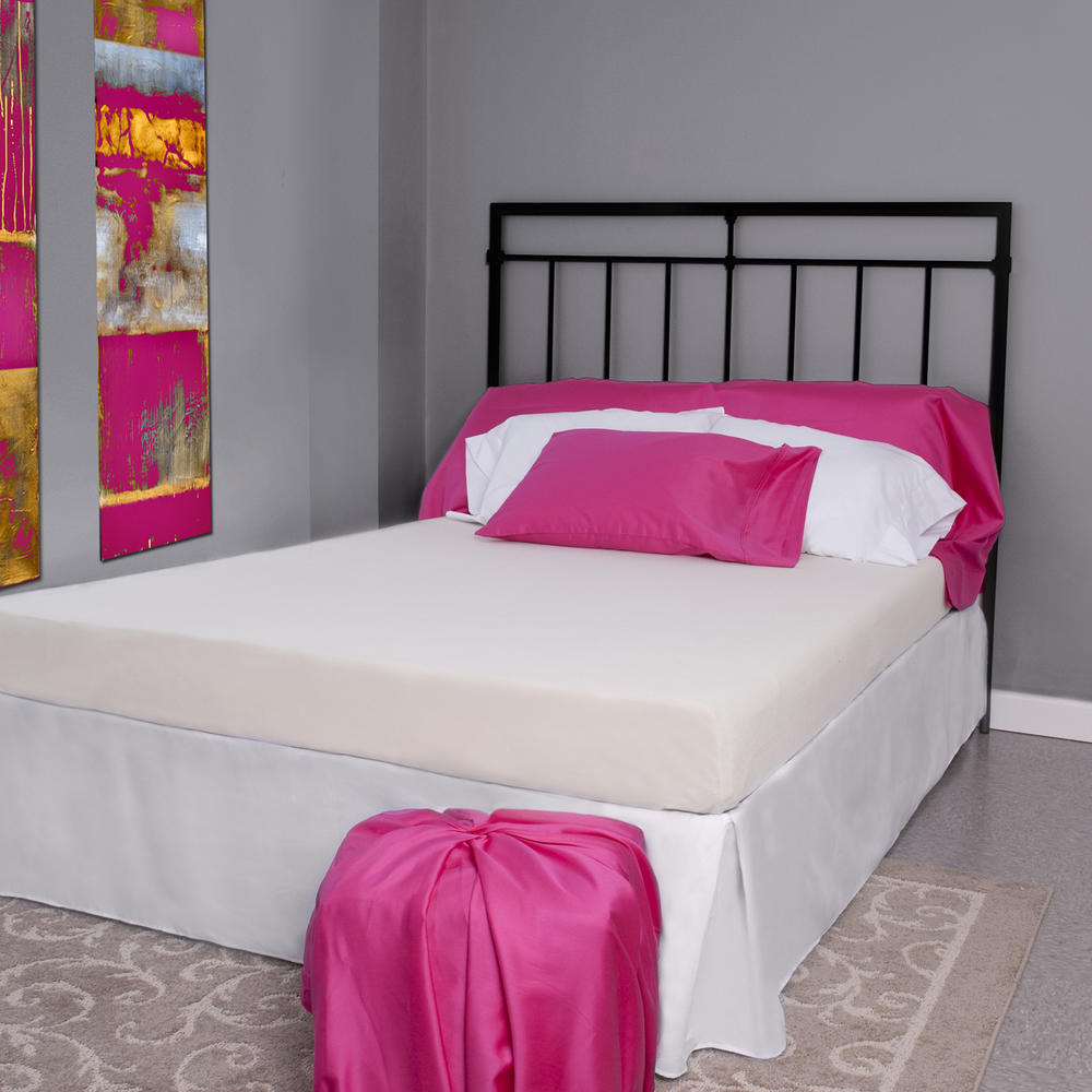 6" Memory Foam Mattress and Smartbase Frame Set Queen