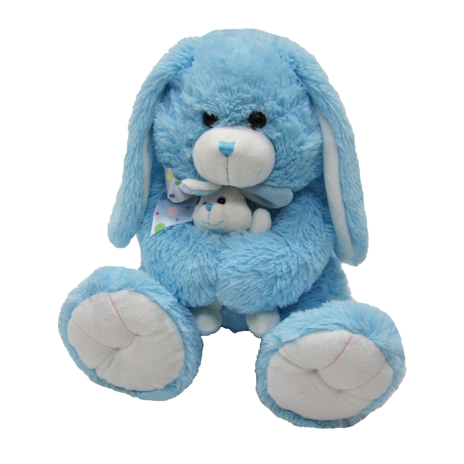 Easter Jubilee Big Foot Bunny- Blue 13" - Seasonal - Easter - Stuffed ...