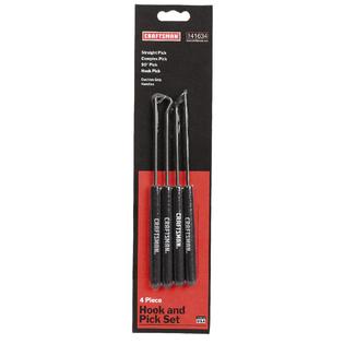 Craftsman 4 pc. Hook and Pick Set with Cushioned Grip Handles