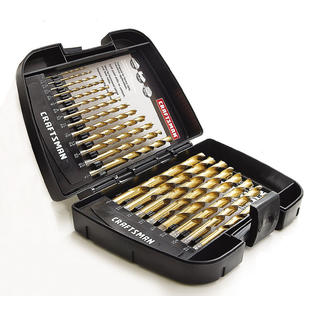 Craftsman 21 pc. Titanium Coated Drill Bit Set