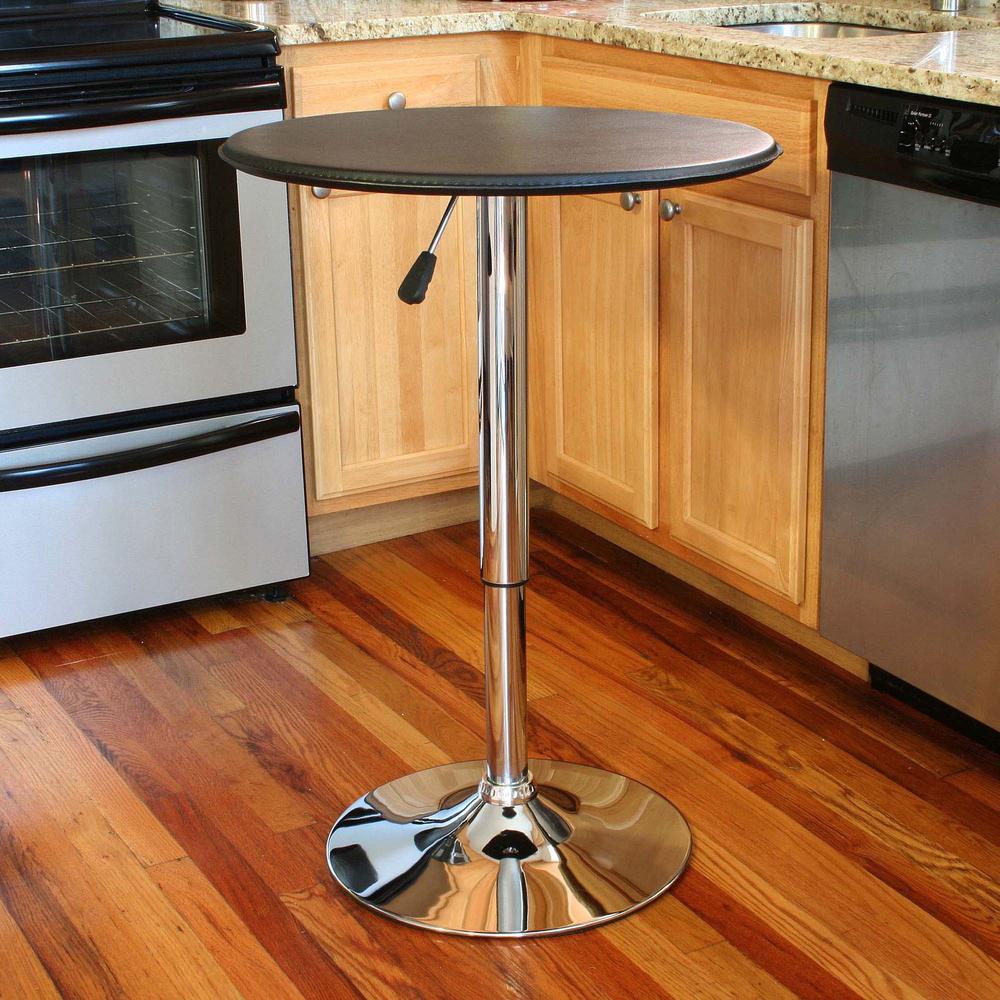 25" Diameter Adjustable Height Table