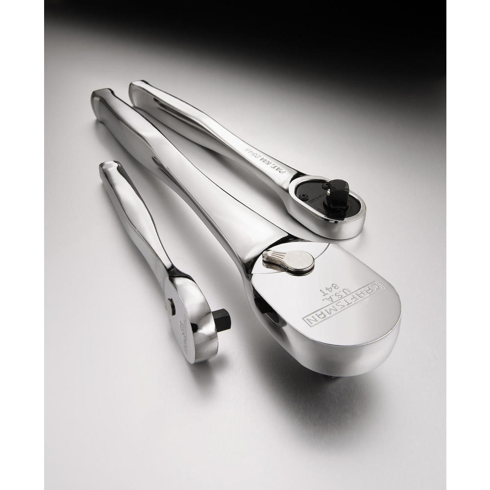 Craftsman 3-Piece Premium Grade Ratchet Set