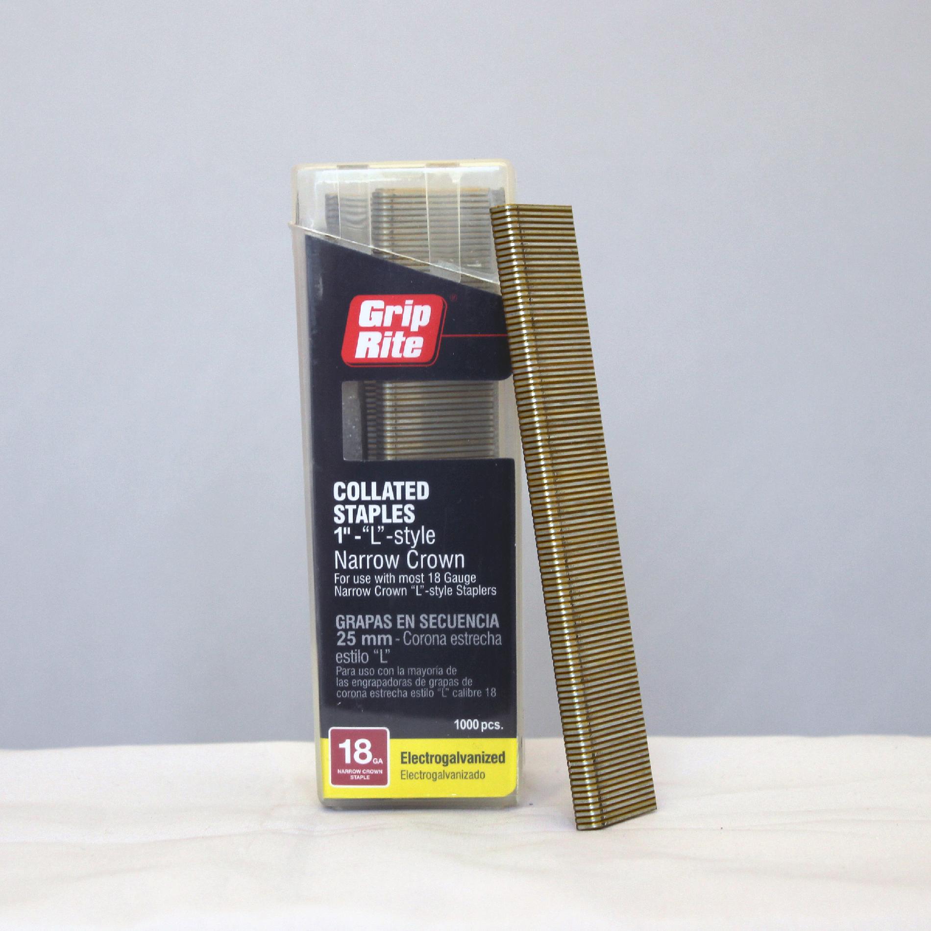 UPC 764666640894 - Grip-Rite GRL13M Narrow Crown Finish Staple 1/4 x 1 ...