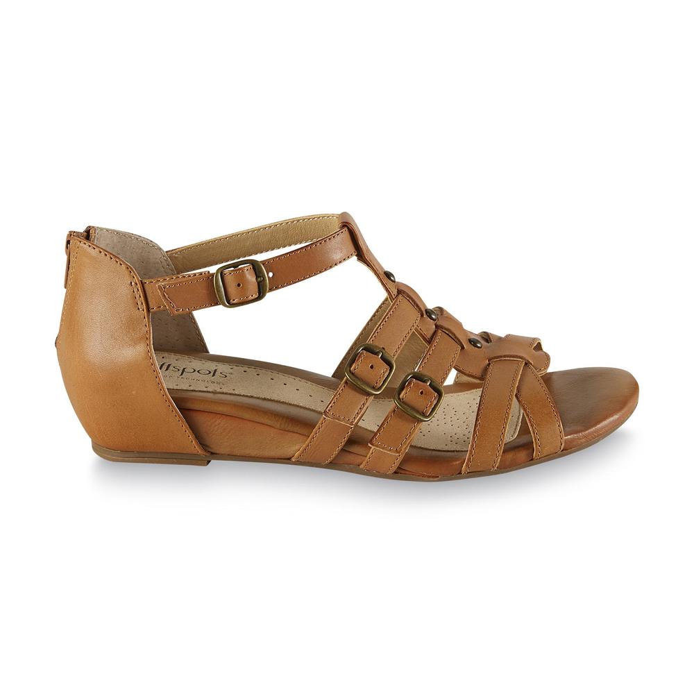 SoftSpots Women's Sandy Tan Gladiator Sandal
