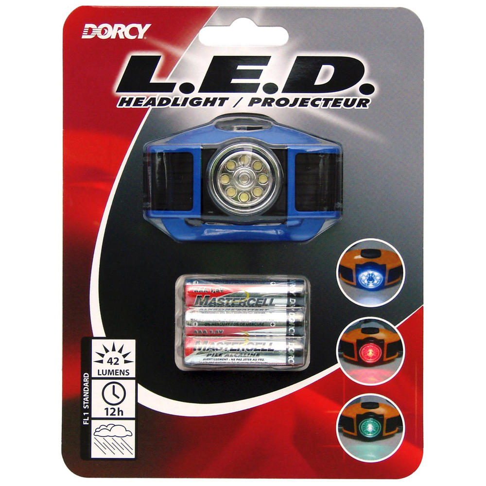 Dorcy Headlamp, 3AAA LED