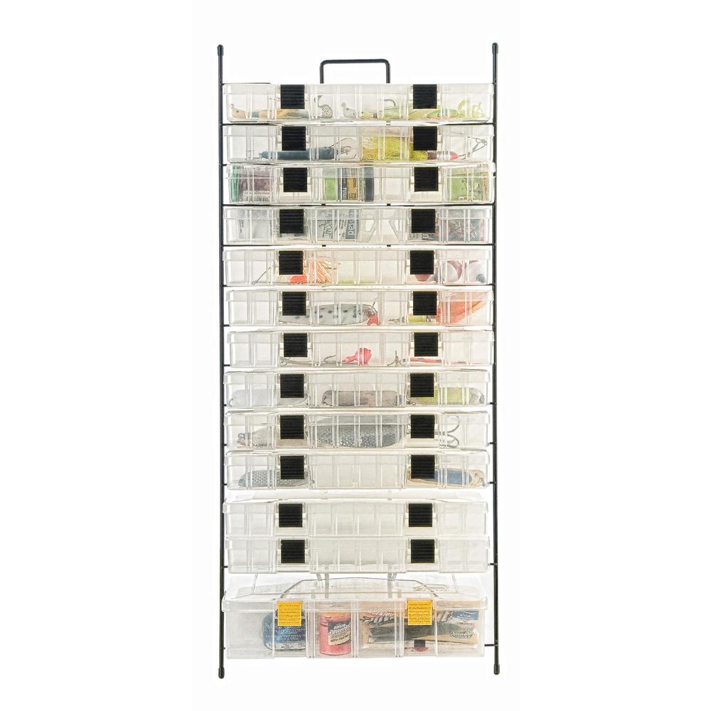Organized Fishing Modular Utility Box Rack