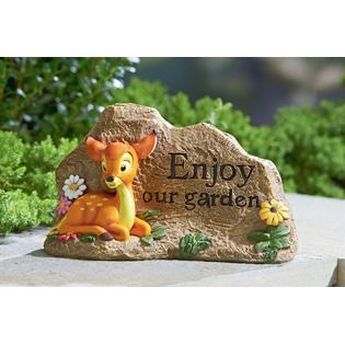 Disney Garden Rock - Bambi - Outdoor Living - Outdoor Decor - Lawn ...