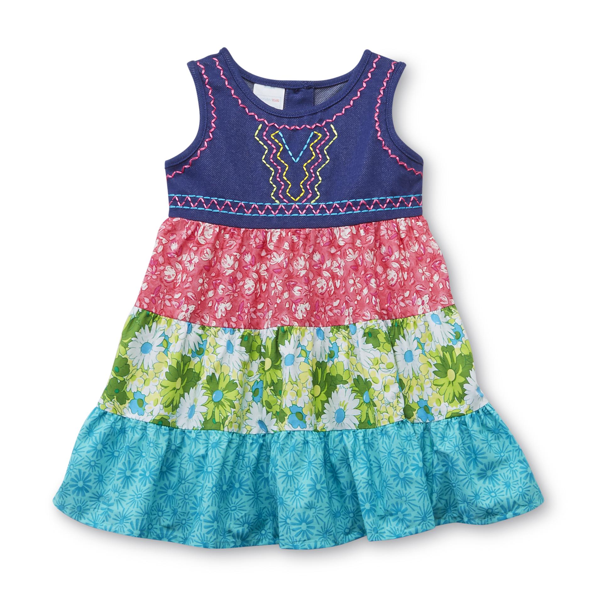 WonderKids Infant & Toddler Girl's Tiered Sundress - Floral
