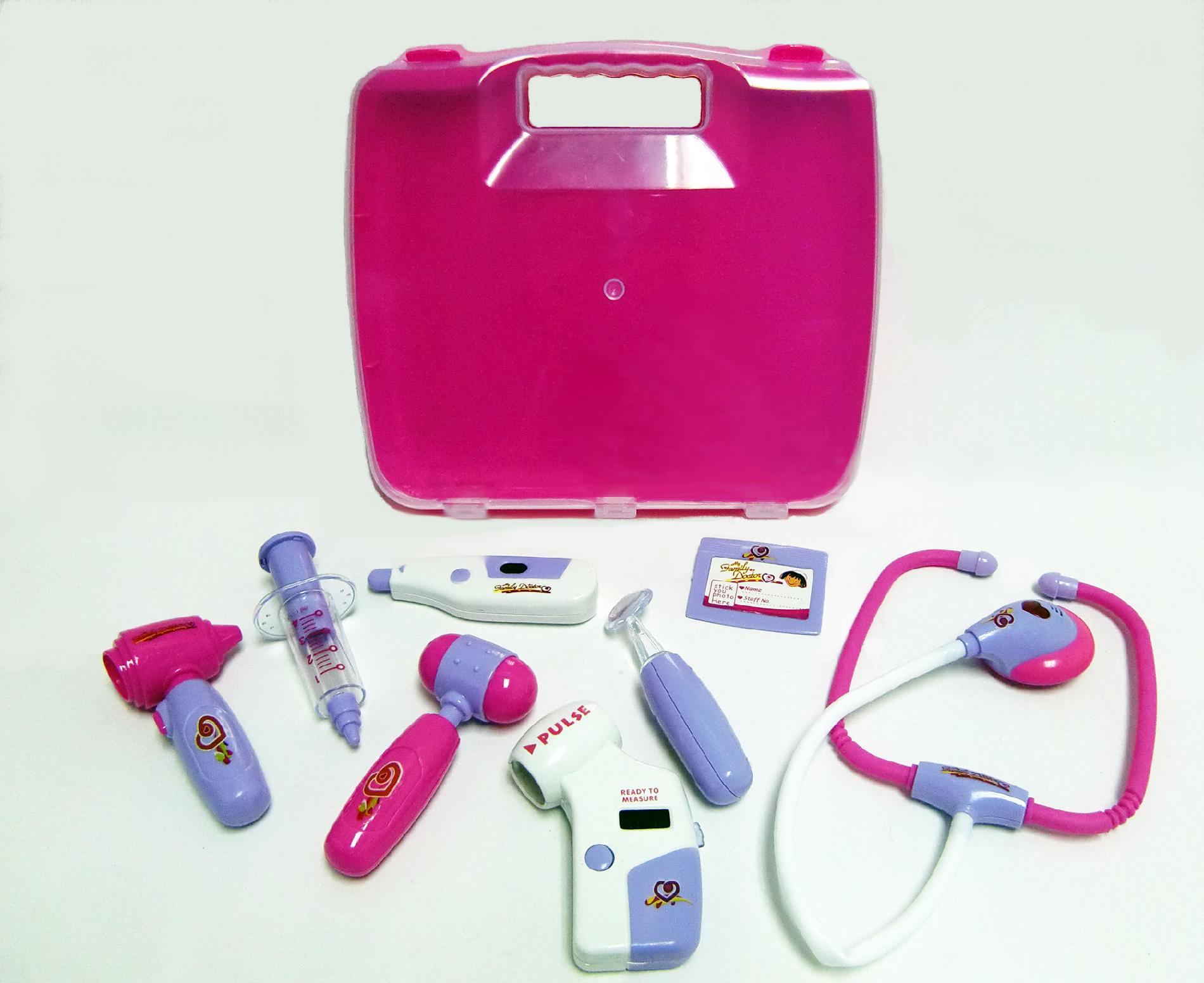UPC 819779011267 - Pink Deluxe Doctor's Case Play Set | upcitemdb.com