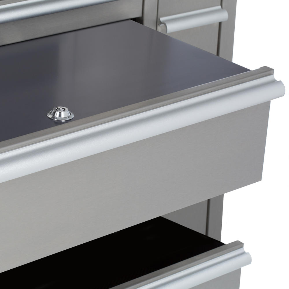 Viper Tool Storage 41-inch 10 Drawer 304 Stainless Steel "Ultimate Box ...