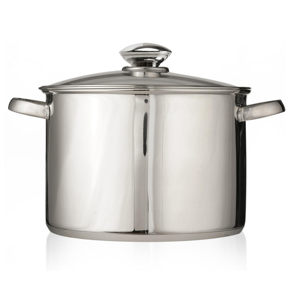 Pure Intentions 16 Qt Stock Pot - Stainless Steel