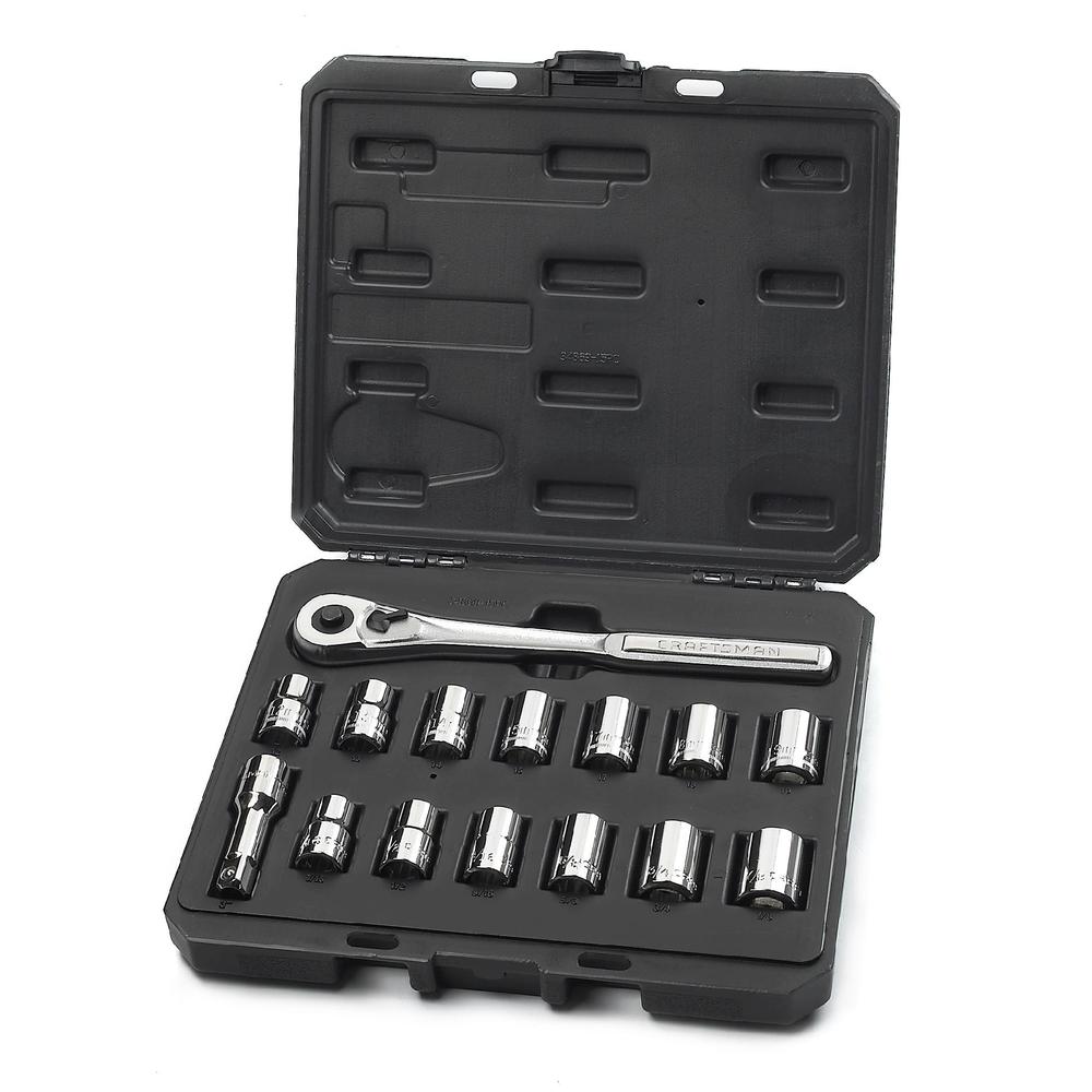 Craftsman 15 pc. 1/2" Drive Socket Wrench Set