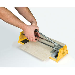 QEP 14 in. Rip Ceramic Tile Cutter with 1/2 in. Cutting Wheel