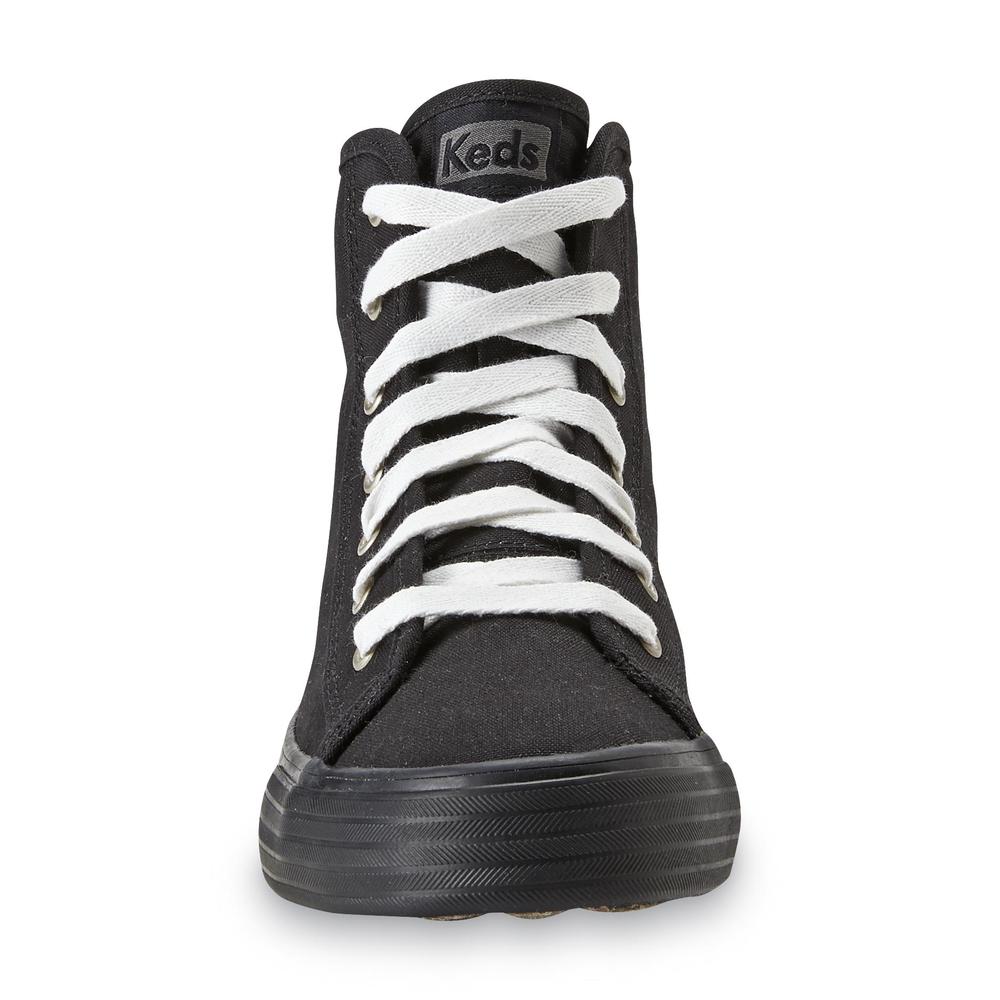 Keds Women's Double Up Black High-Top Sneaker