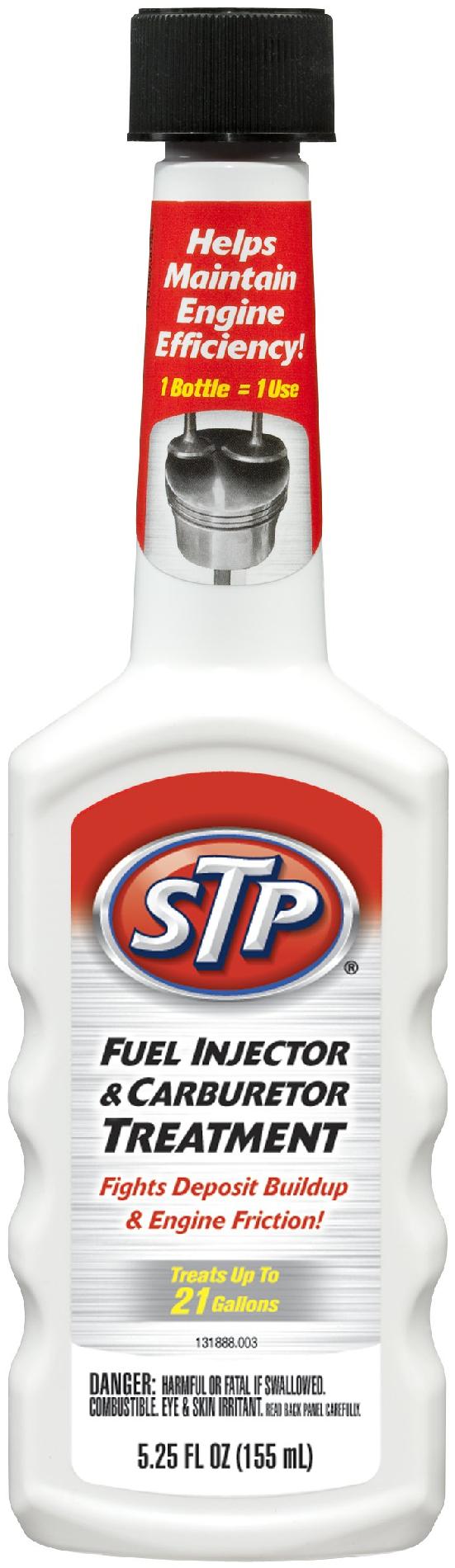 STP 5.25 oz Fuel Injector and Carburetor Cleaner