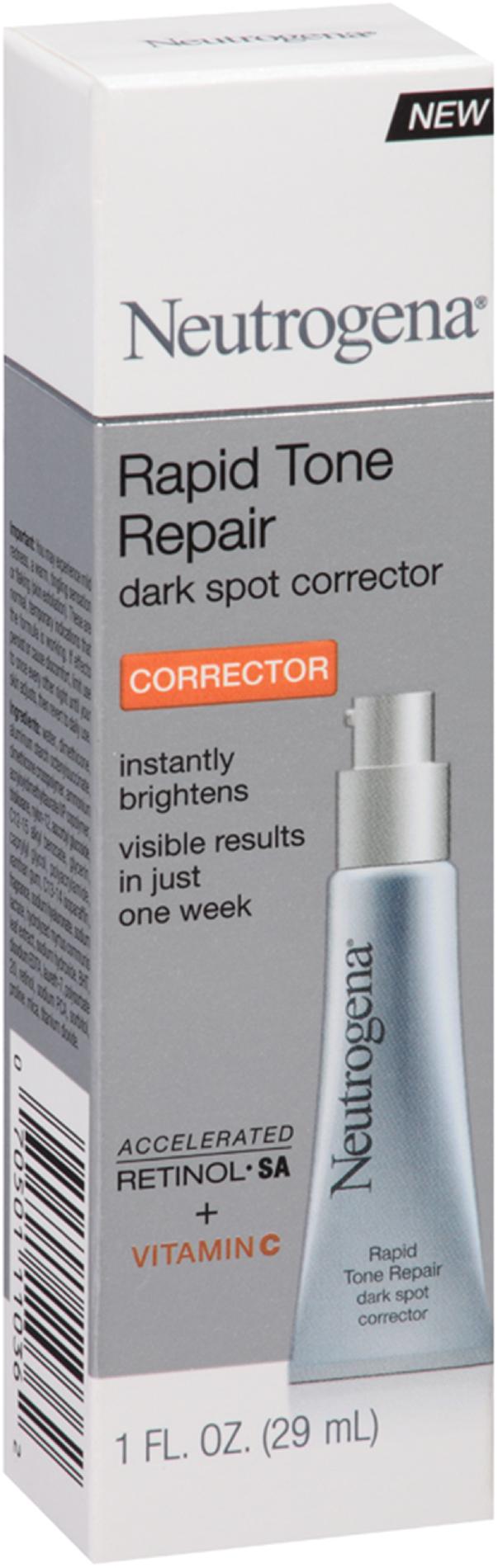 Neutrogena Rapid Tone Repair Moisturizer, Dark Spot Corrector Serum, 1 ...