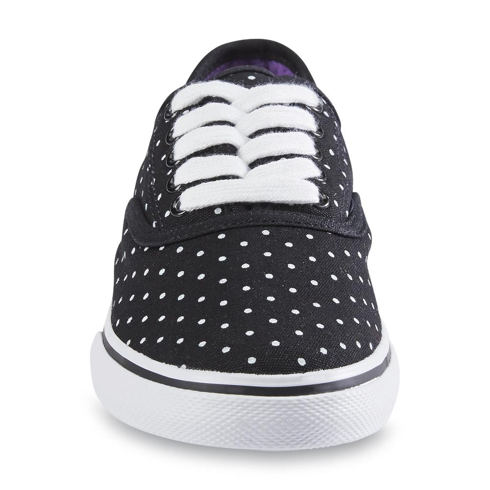 Bongo Women's Seattle Black/Polka Dot Casual Shoe