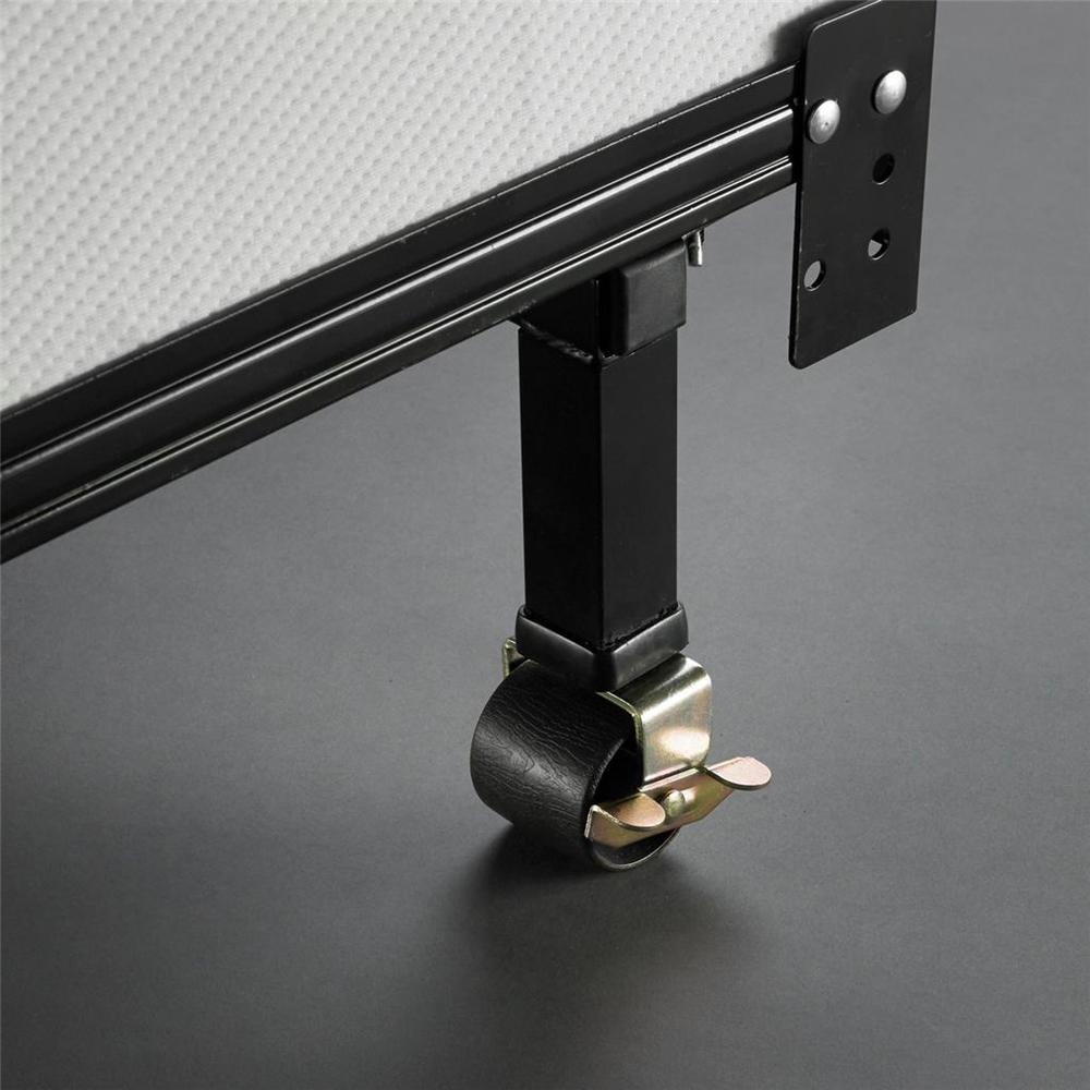 Sleep Revolution Mega Steel Bed Frame with Wheels - King