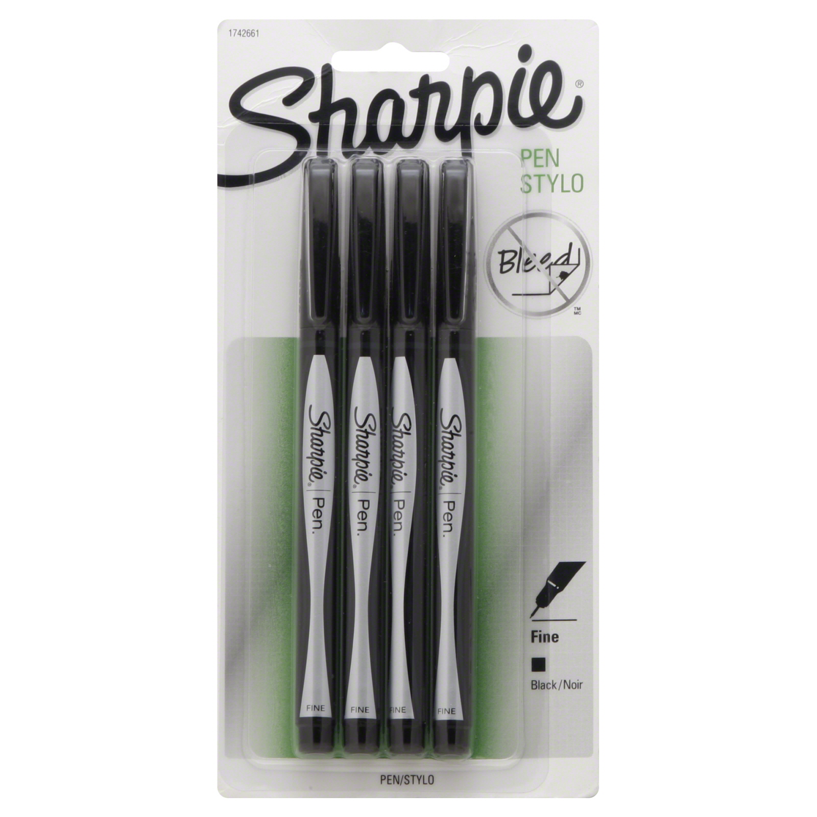 Sharpie SAN1742661 ® Plastic Point Stick Permanent Water Resistant Pen ...
