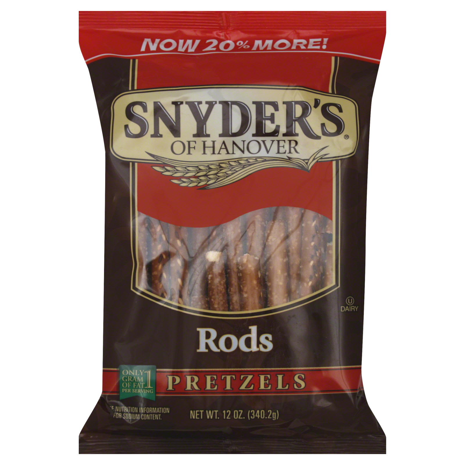 Snyder's of Hanover Pretzel Rods 10 oz