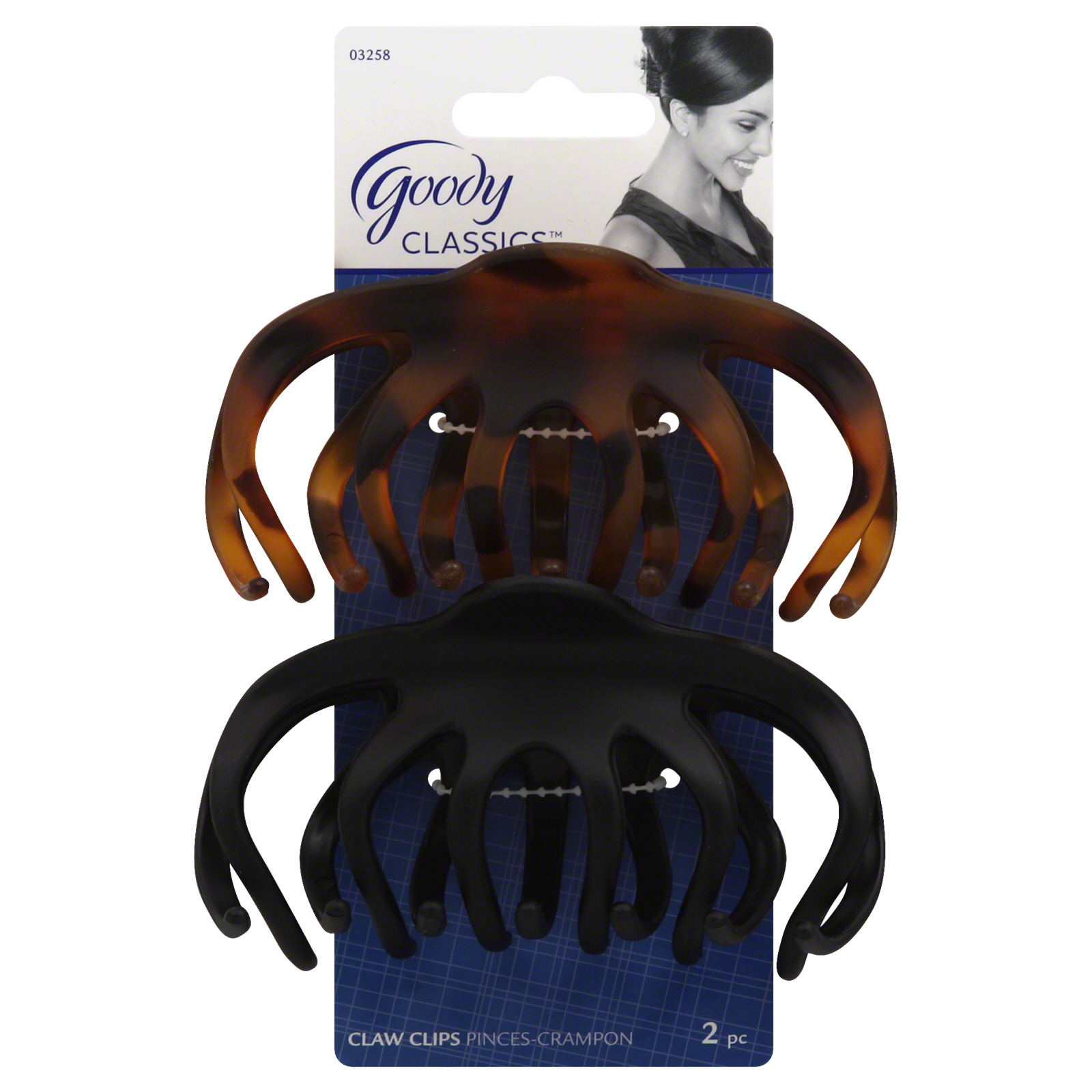 UPC 041457032589 - Goody Gwyneth Claw Clips 2 count | upcitemdb.com