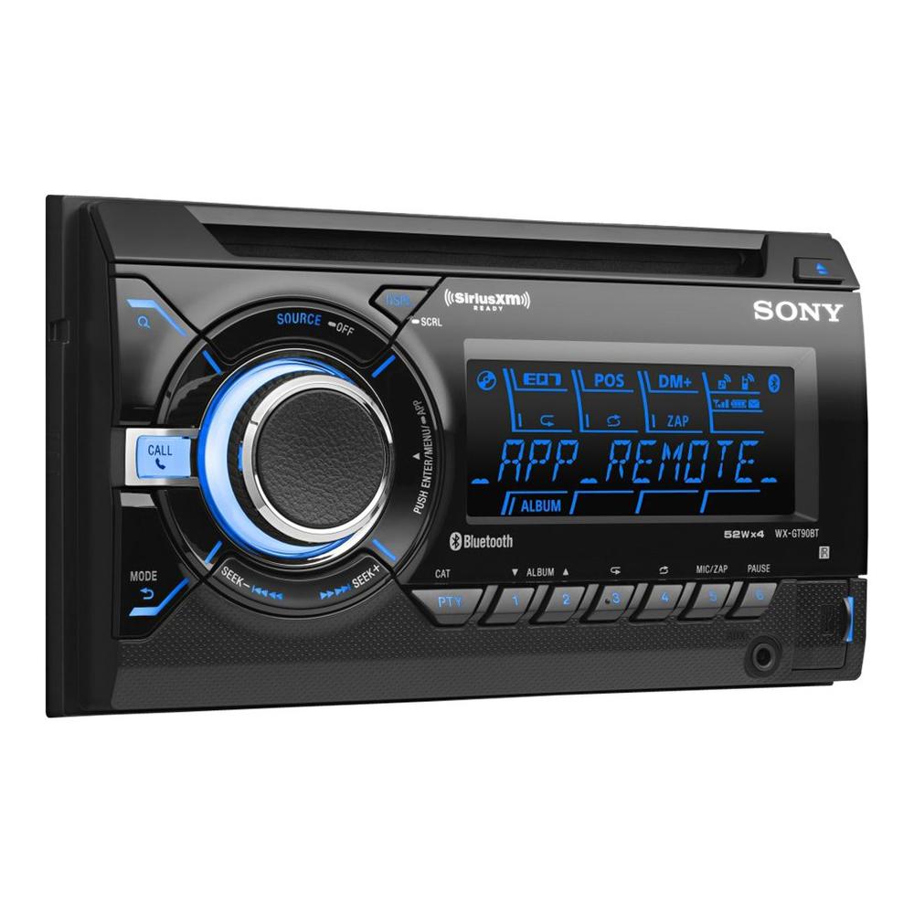 WXGT90BT CD Remote Receiver Bluetooth Pandora Sirius XM Ready