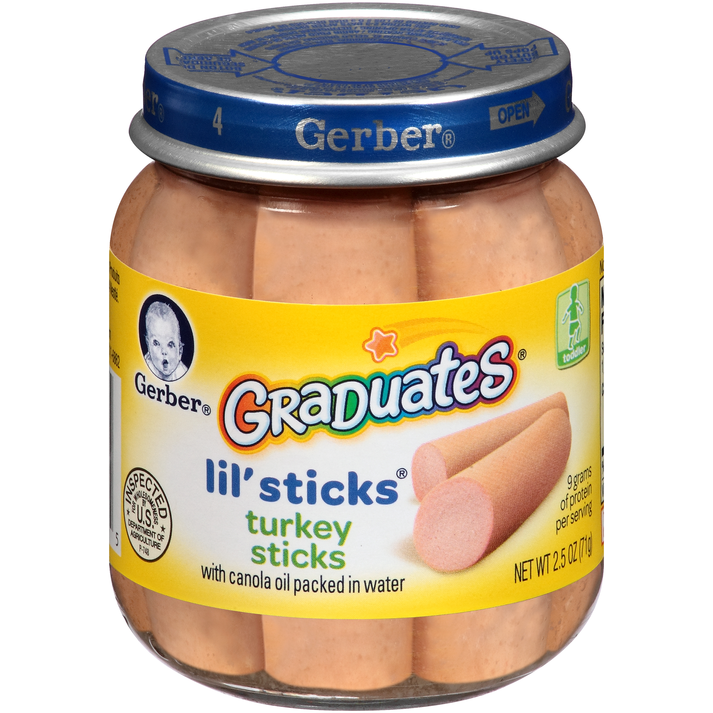 UPC 015000012335 - Gerber Graduates Turkey Sticks - 1 Jar (2.5 oz) 2.5 ...