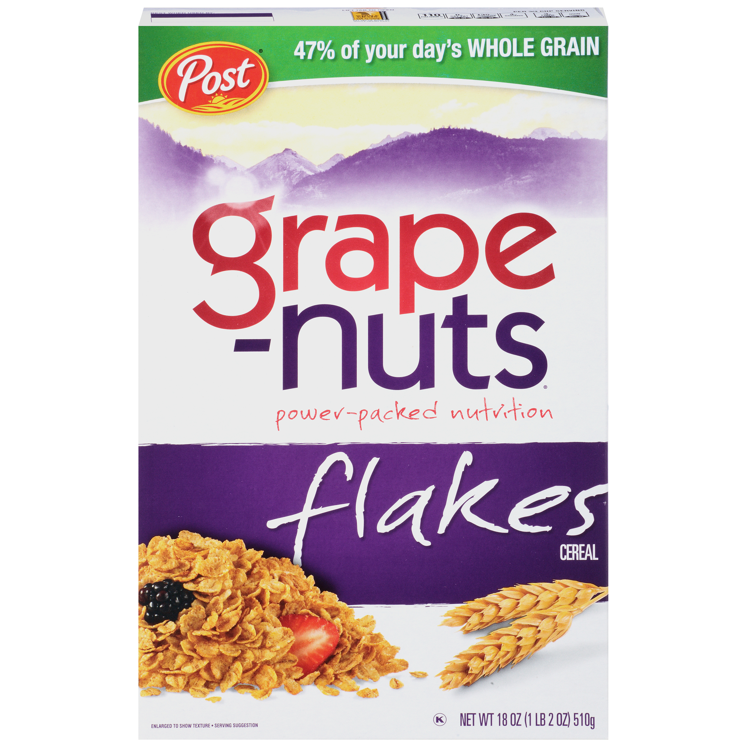 UPC 884912109101 - Post Grape Nuts Flakes Breakfast Cereal Crunchy 18 ...