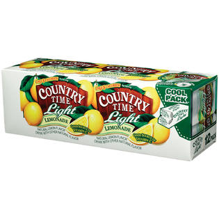 Country Time Light 12 Oz Cool Pack Lemonade 12 PK CANS - Food & Grocery ...