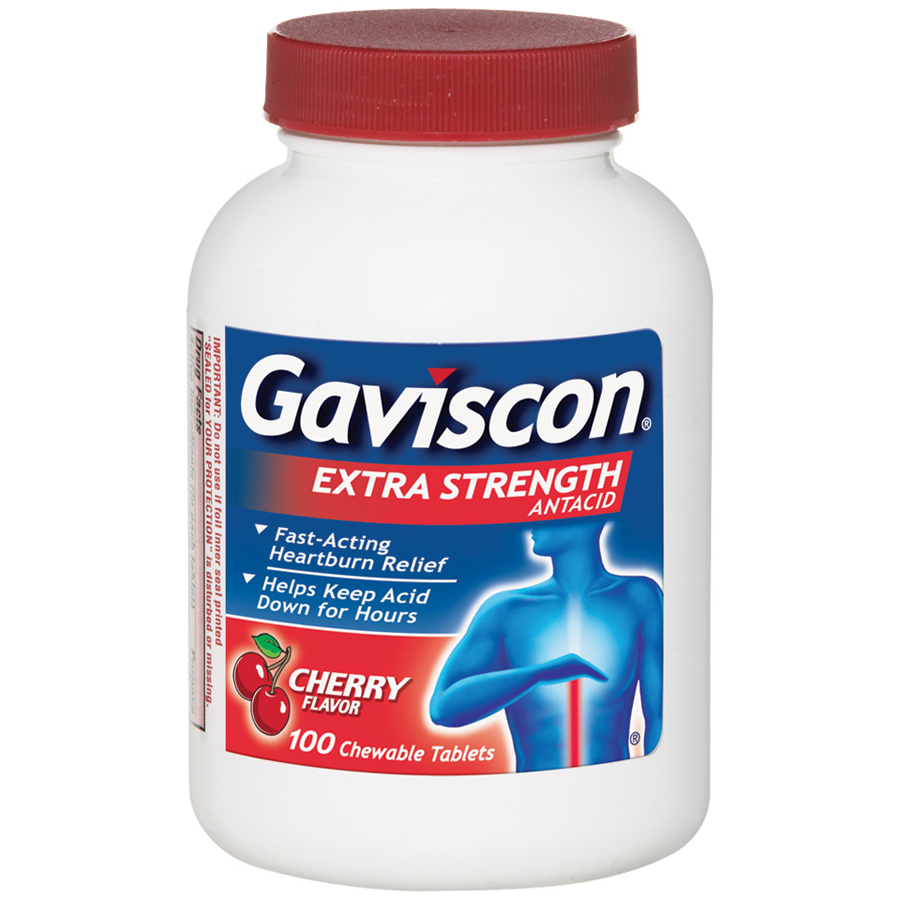 UPC 307661173259 - Gaviscon Antacid, Extra Strength, Cherry Flavor ...